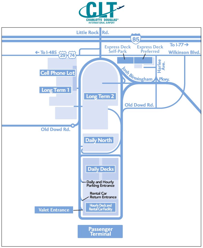 Charlotte Airport Parking: Options at CLT